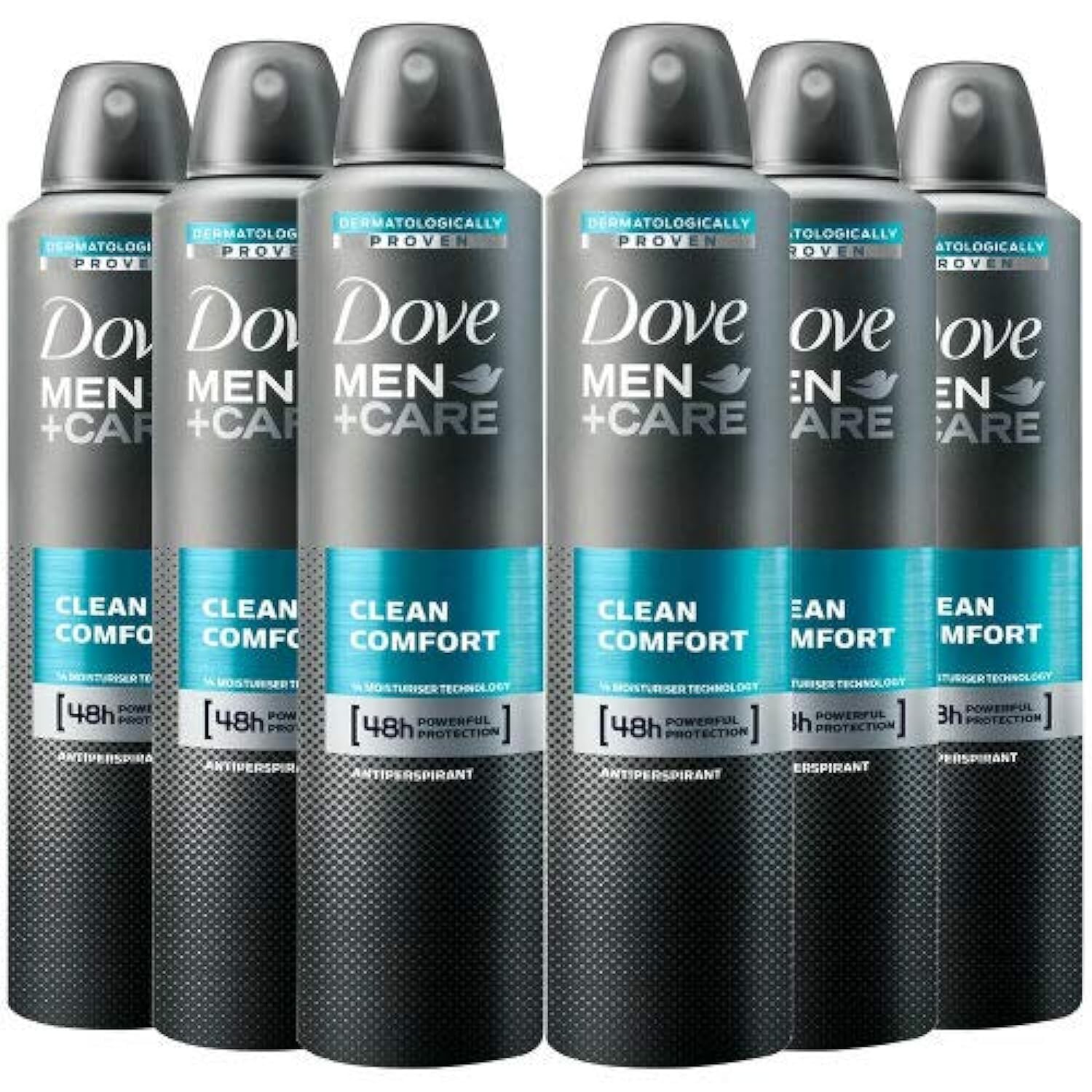 Dove Men + Care Clean Comfort Spray, International Version, 250 ML (6 ...