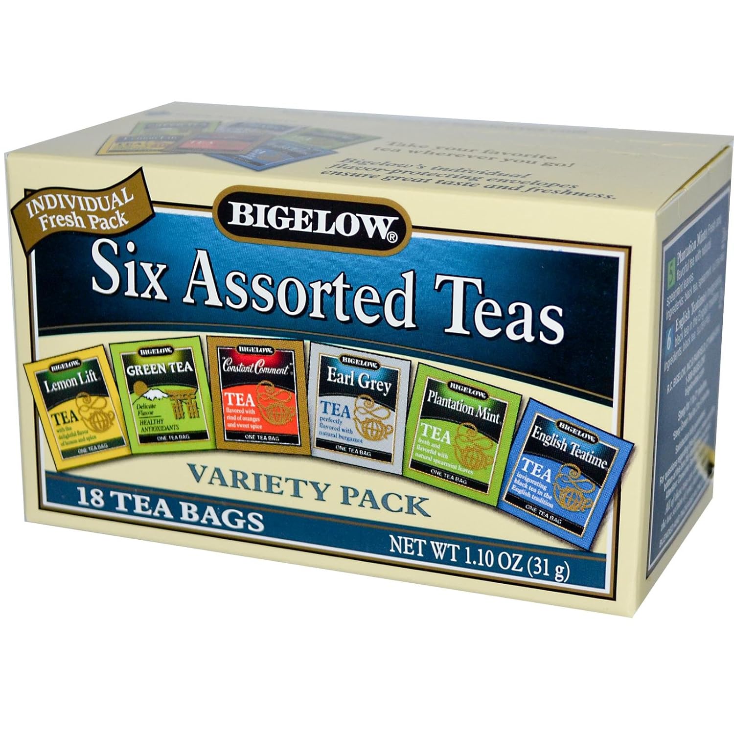 Six Assorted Tea Variety Pack 18 Bag(S) – USA Wholesale Supplies